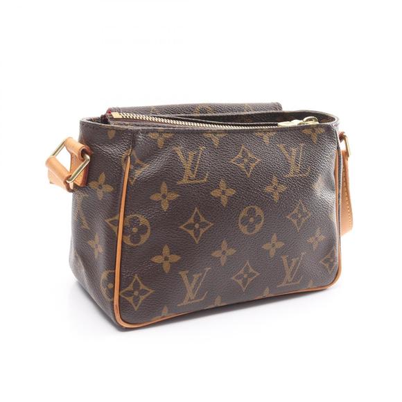 Louis Vuitton | Bags | Louis Vuitton Cite Leather Viva Monogram Brown ...